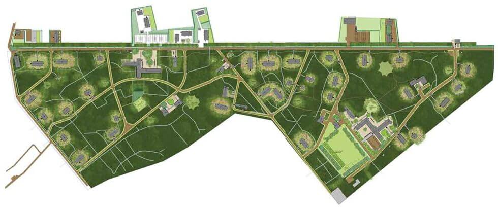 terreininrichting/ landschapsontwerp AZC Gilze-Rijen - Marlies van Diest